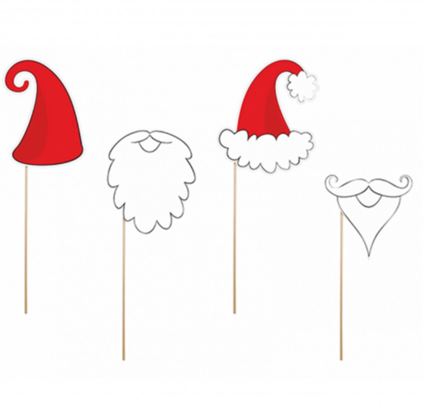 Photobooth Set Kerst - Roos Ballondecoraties Leidschendam